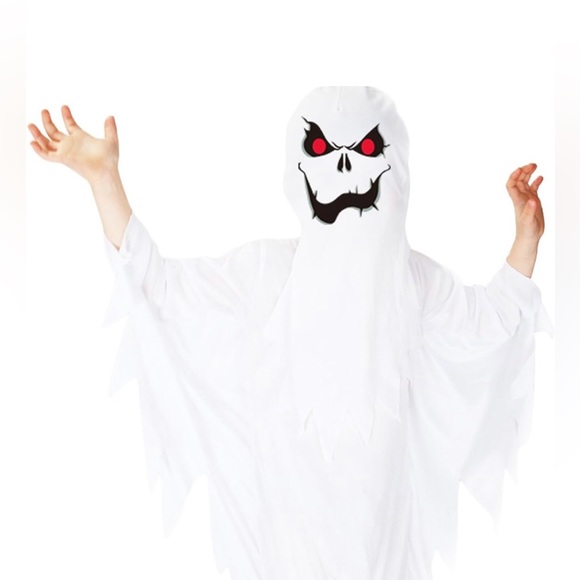 Spirit | Costumes | Kids Scary White Ghost Role Play Boys Spirit ...